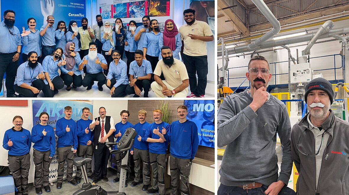 CeramTec on the move together for Movember