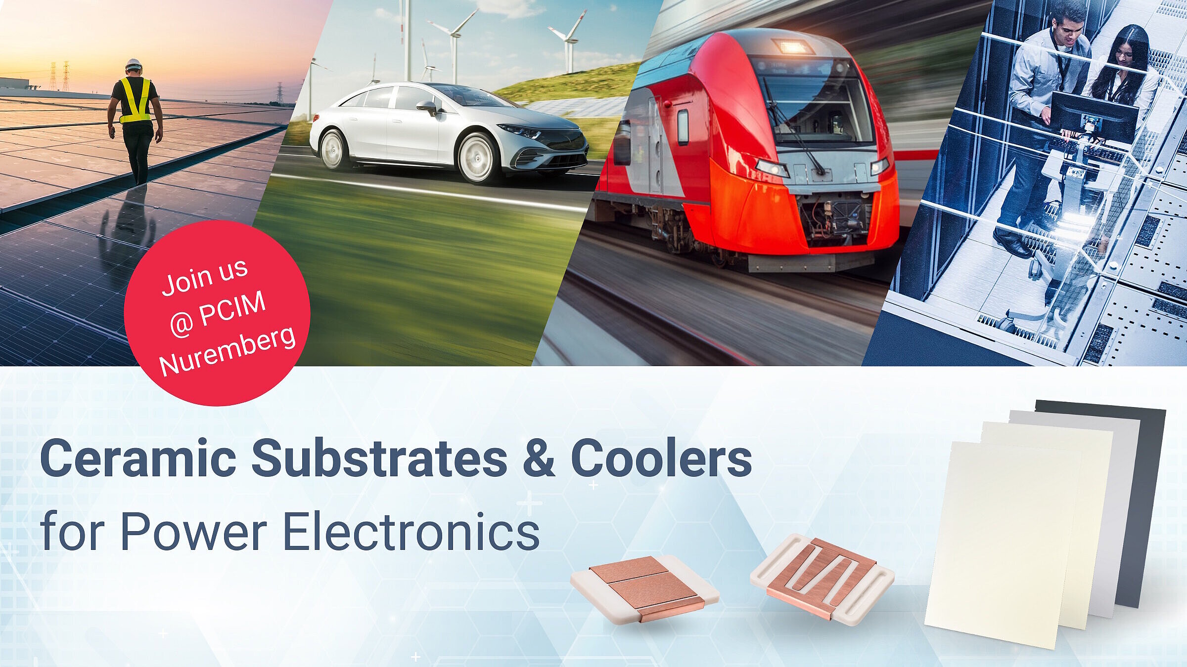 Experience CeramTec at the PCIM Expo 2025