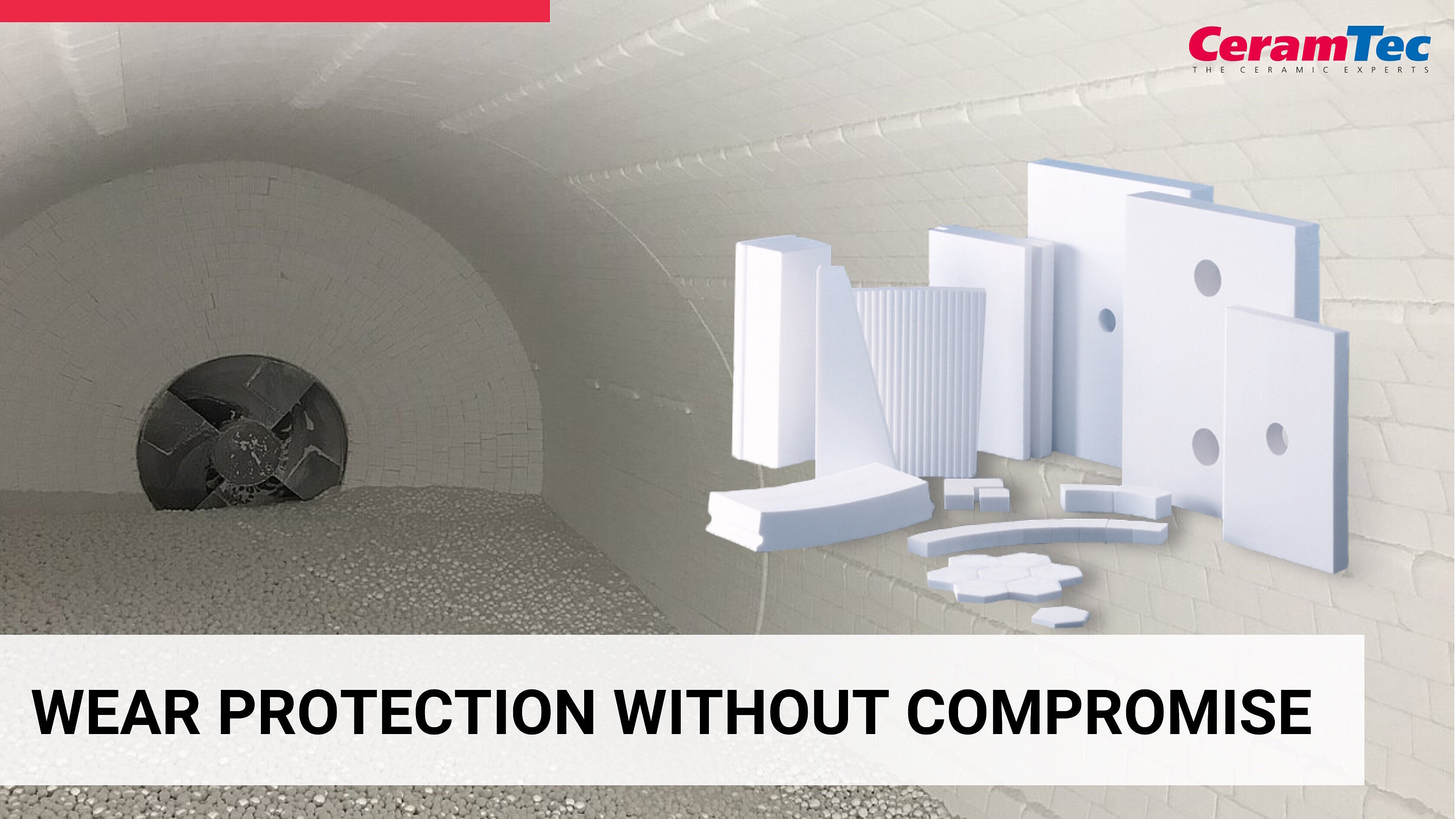 Mill linings for maximum product purity and a long service life