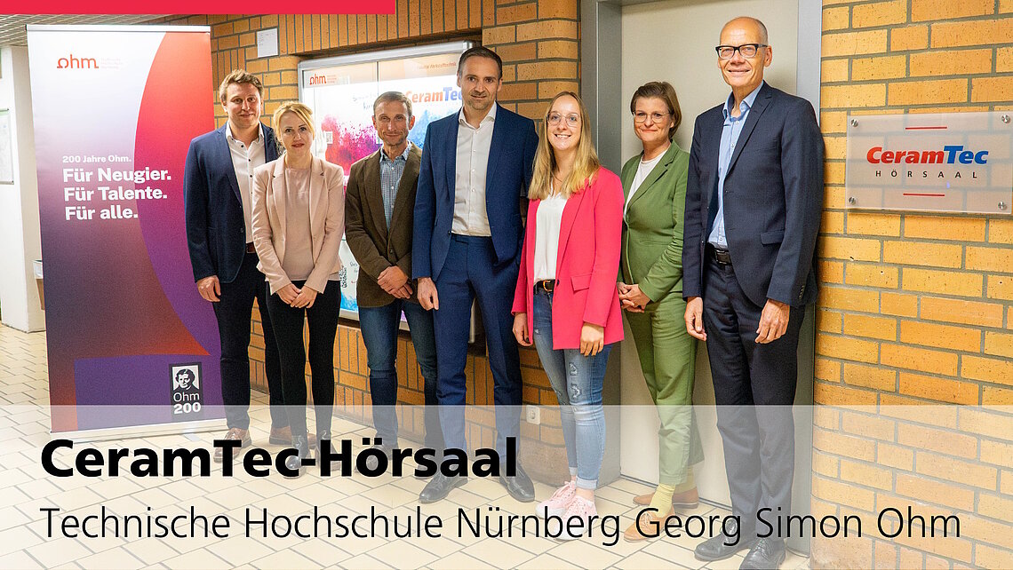 CeramTec-Hörsaal an der TH Nürnberg Georg Simon Ohm