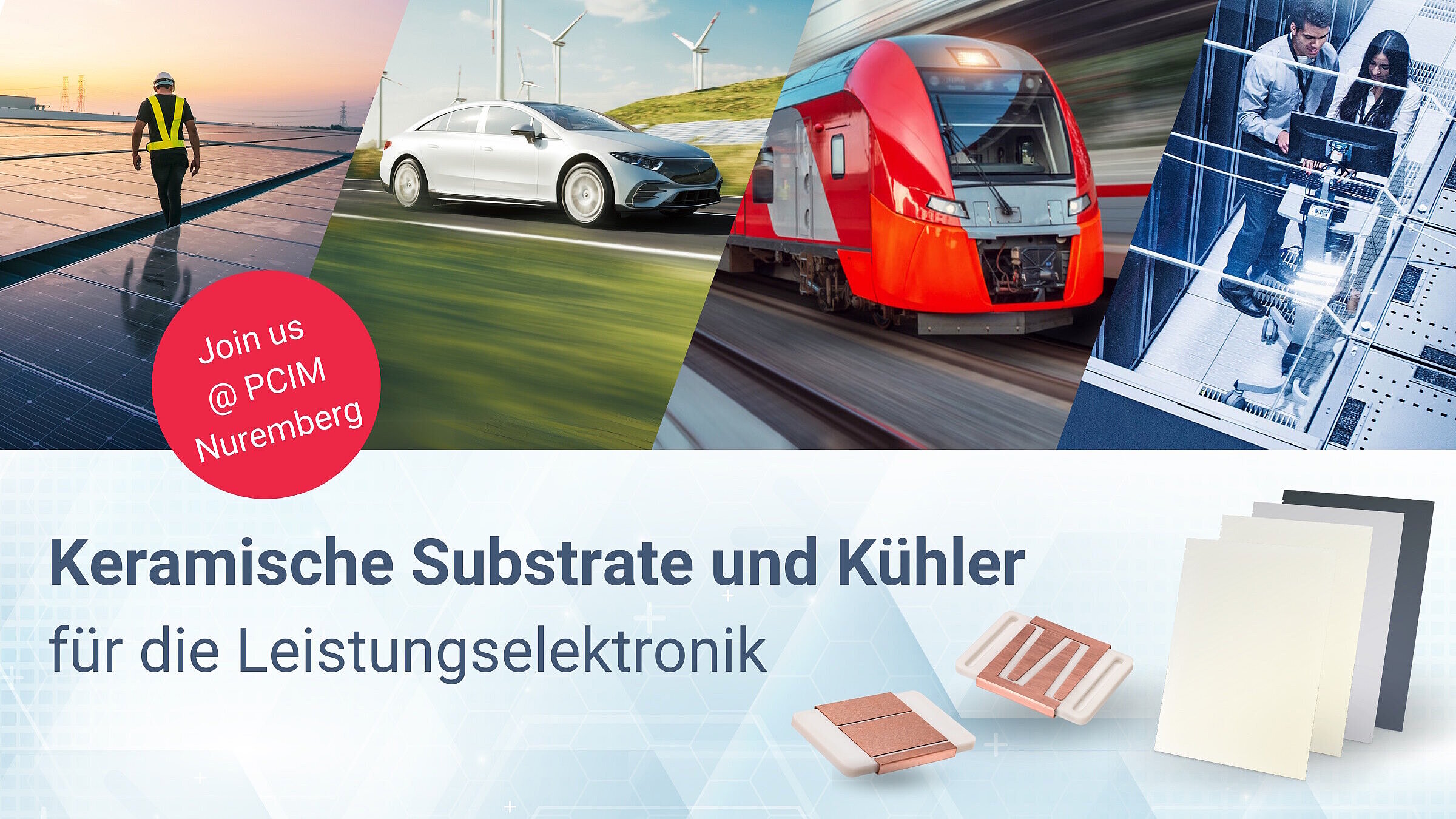 Keramiklösungen für die Elektronik: CeramTec auf der PCIM 2025