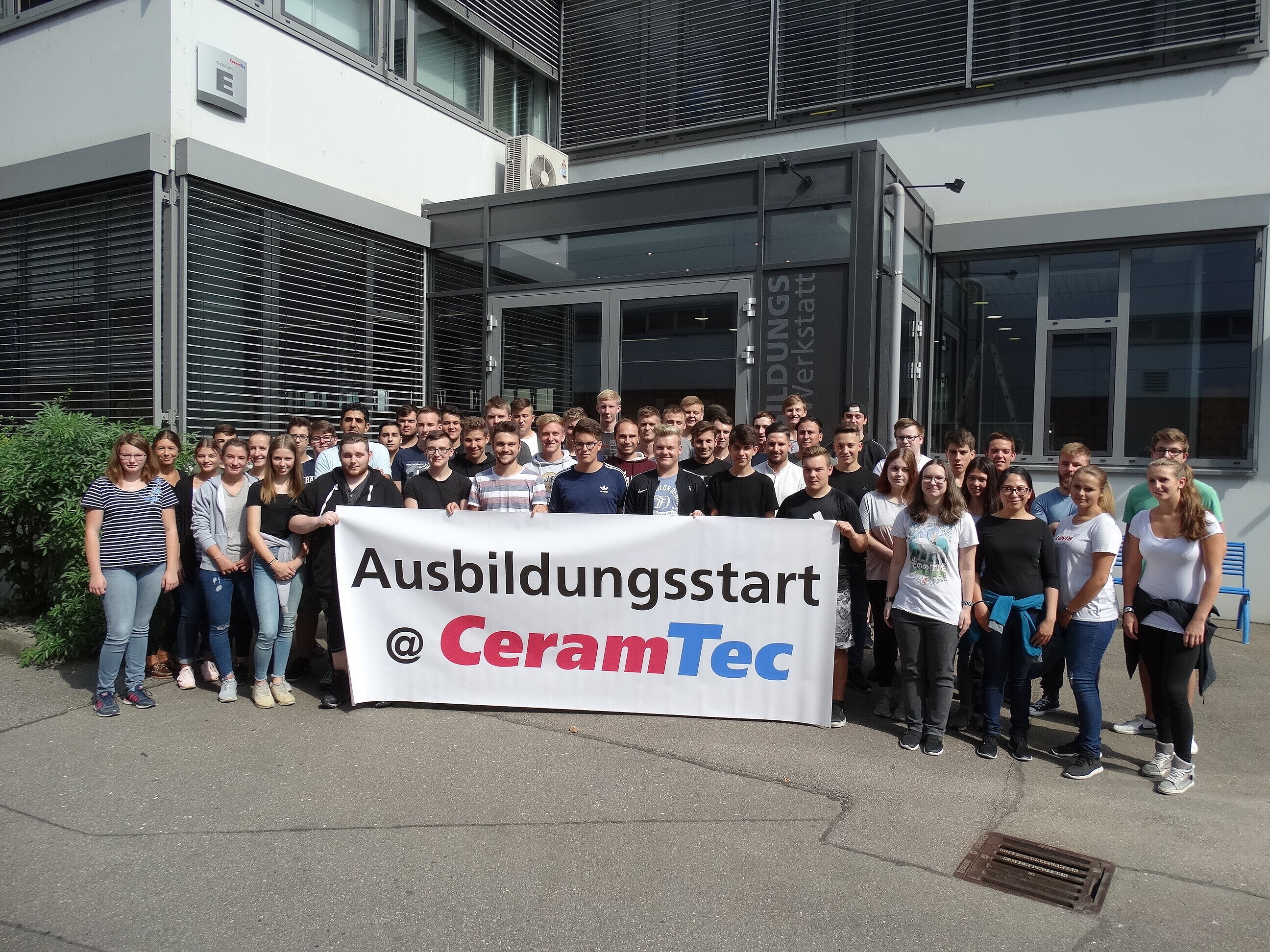 Beginning of the 2018 and 2019 training year at CeramTec